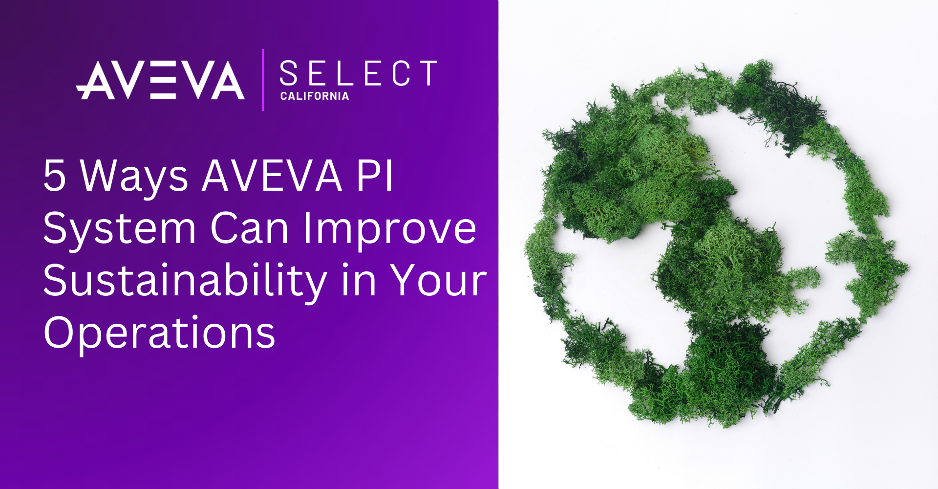 5 Ways AVEVA PI System Can Improve Sustainability in Your Operations